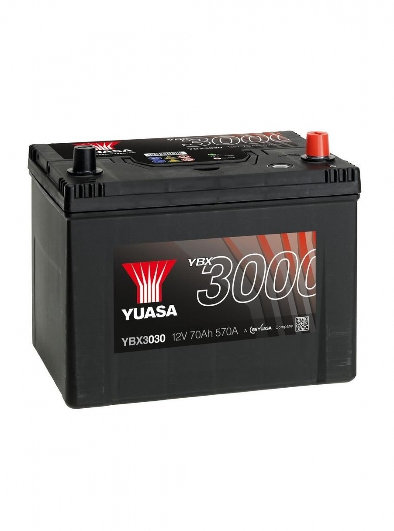 70Ah YUASA YBX3031 - Homenergy