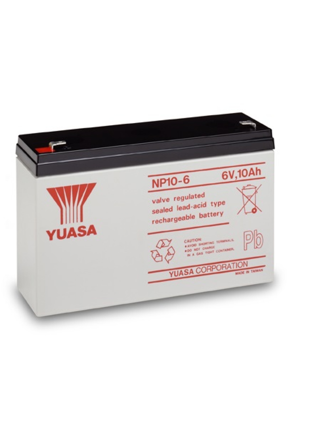 NP10-6 YUASA - Homenergy