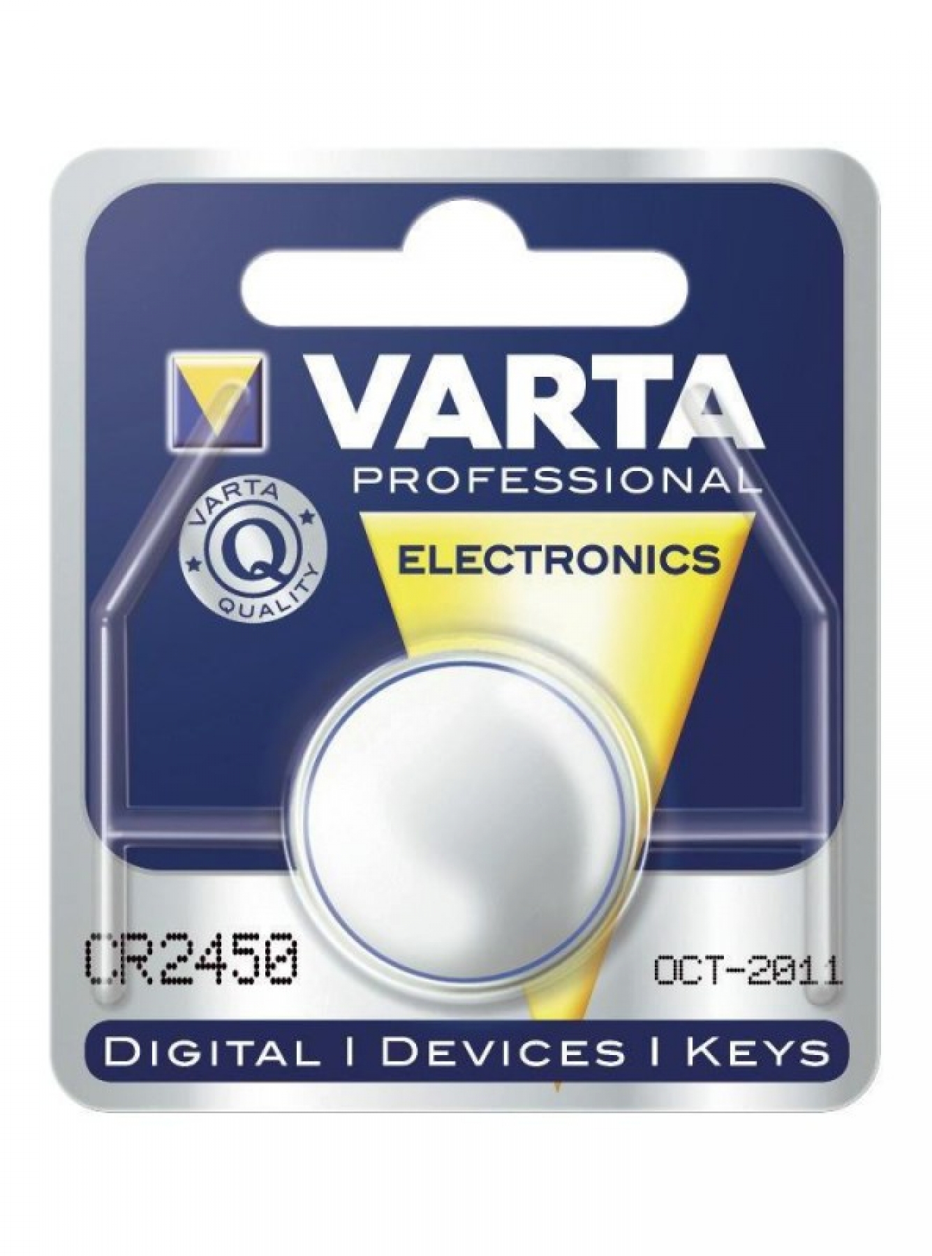 Pile bouton lithium Varta CR2450 - Homenergy